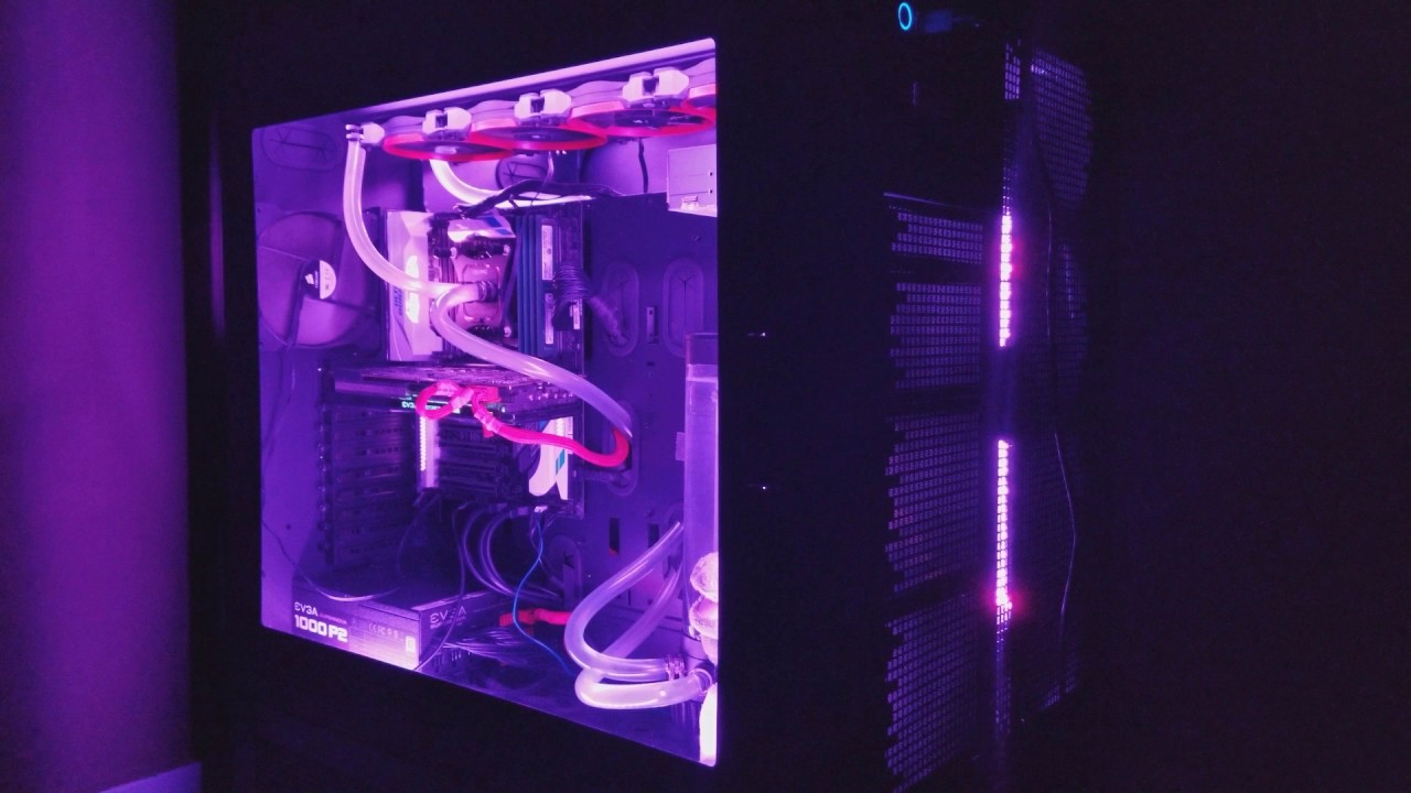 Thermaltake Core WP200 Super Tower Chassis with RGB LED Lights Strips ...
