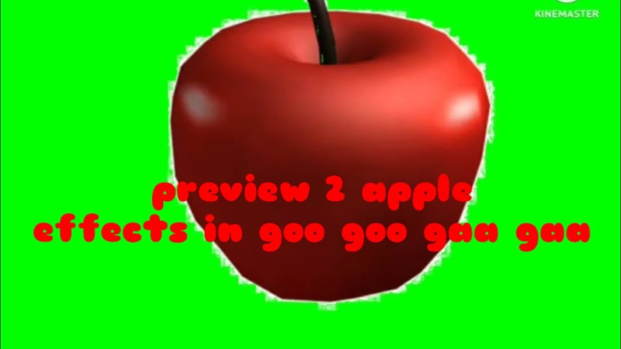 preview 2 apple effects in goo goo gaa gaa - YouTube