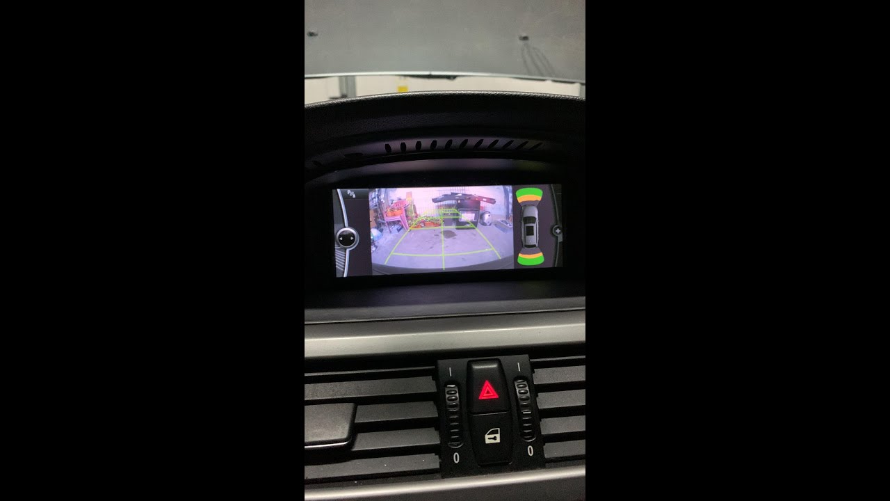 Montaż kamery cofania BMW e61 part 2, Installation of the BMW e61 part ...