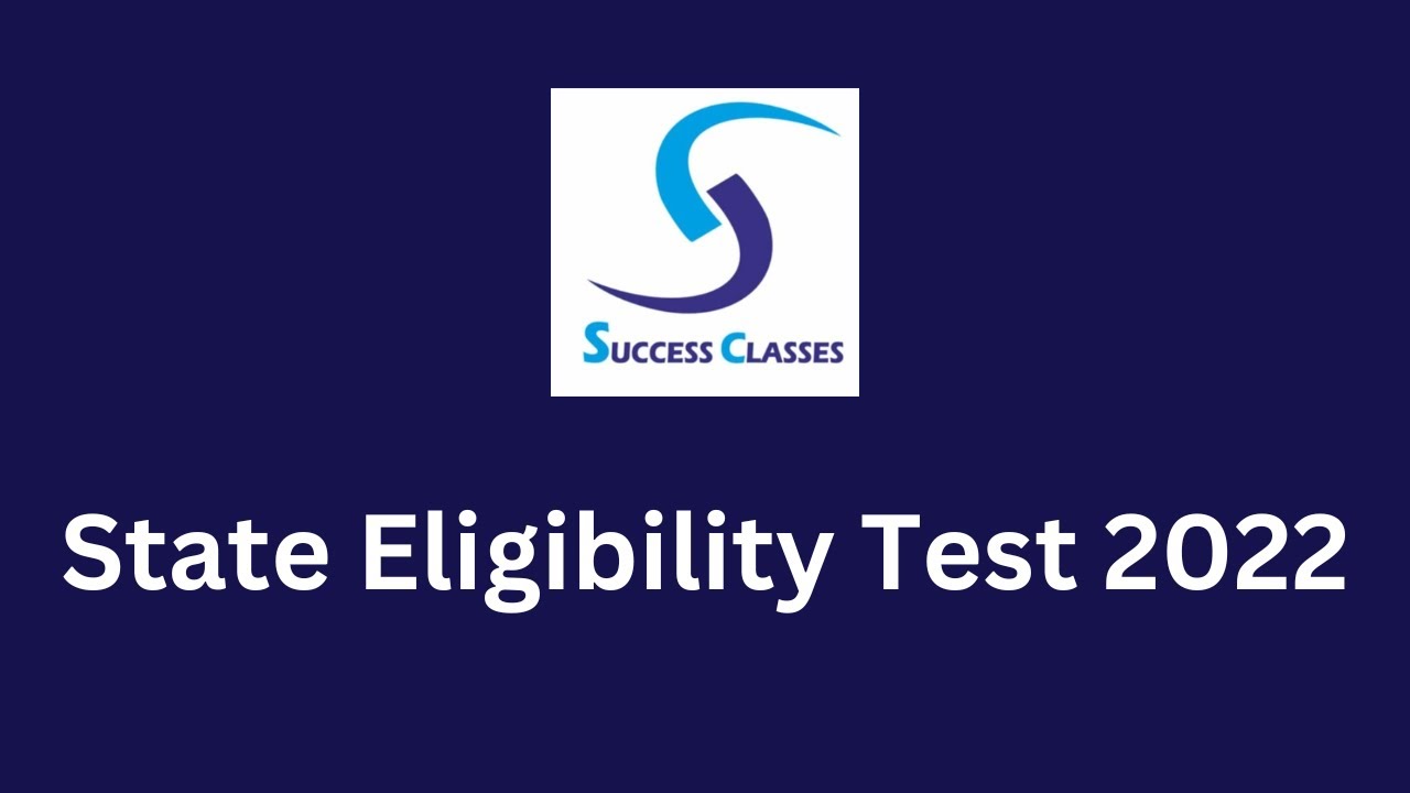 State Eligibility Test 2022 | Gaurav Soin - YouTube State Eligibility Test 2022 | Gaurav Soin - YouTube