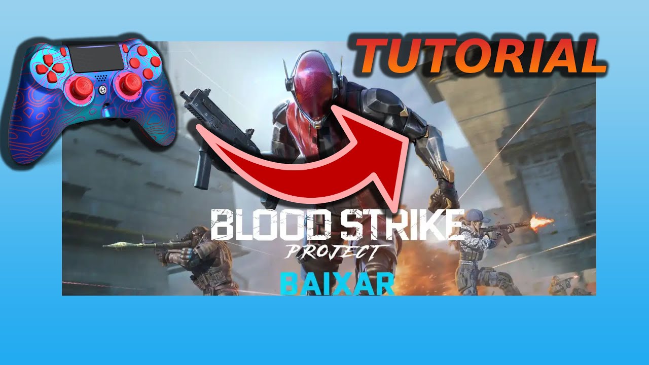 TUTORIAL DE COMO JUGAR BLOOD STRIKE CON CONTROL - YouTube