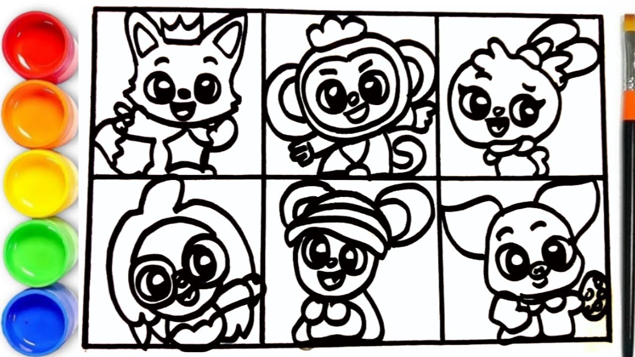 Drawing Hogi | Pinkfong Wonderstar Drawing | Art for Kids - YouTube