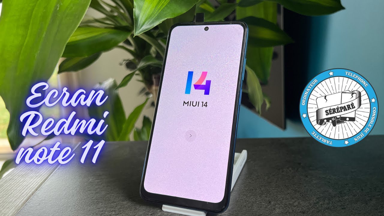 Réparation écran Redmi note 11 - YouTube