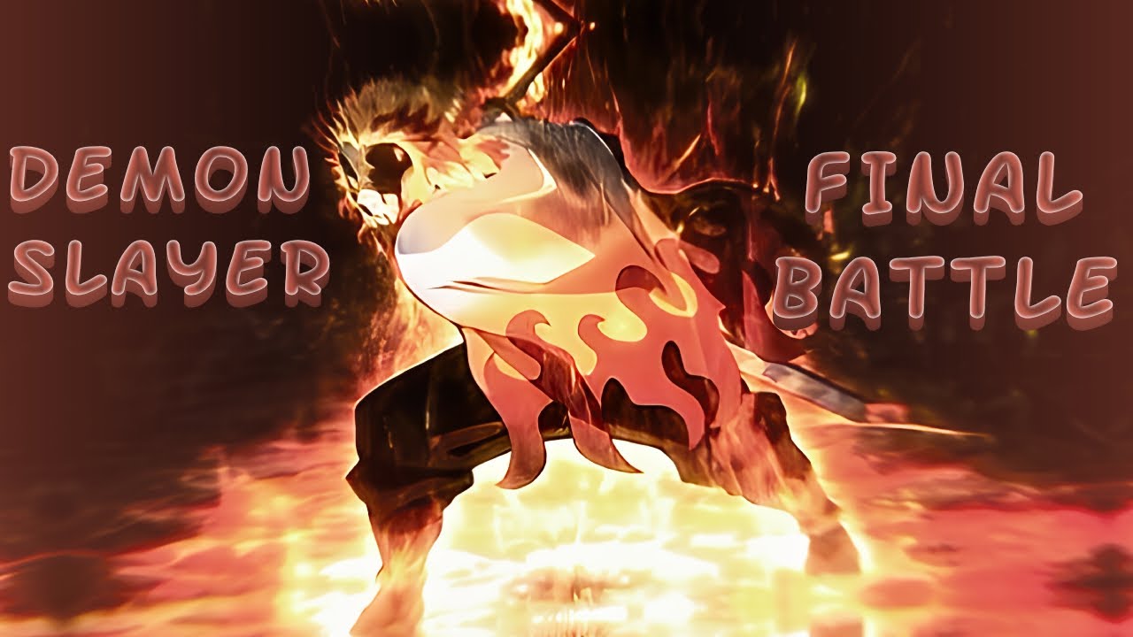 Demon Slayer | Rengoku's Final Battle | Edit - YouTube