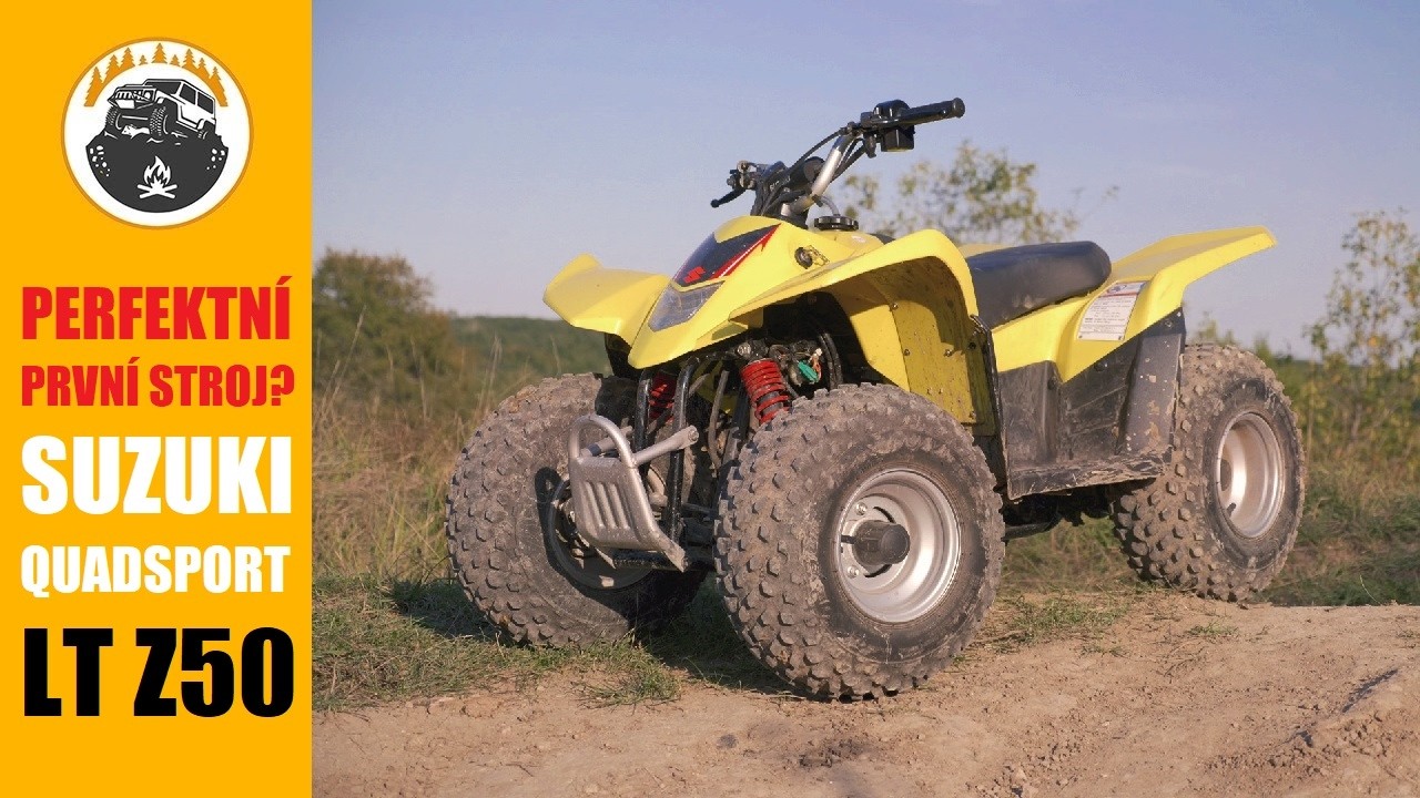 Recenze: Suzuki Quadsport LT Z50 | Perfektní první stroj? - YouTube
