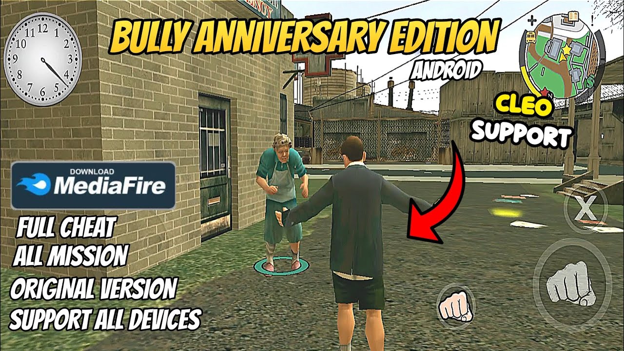 ORIGINAL! GAME BULLY ANNIVERSARY EDITION ANDROID MOD CHEAT ALL ANDROID ...