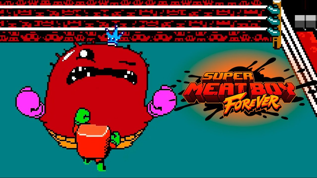 Super knockout boy... Super Meat Boy Forever #3 - YouTube