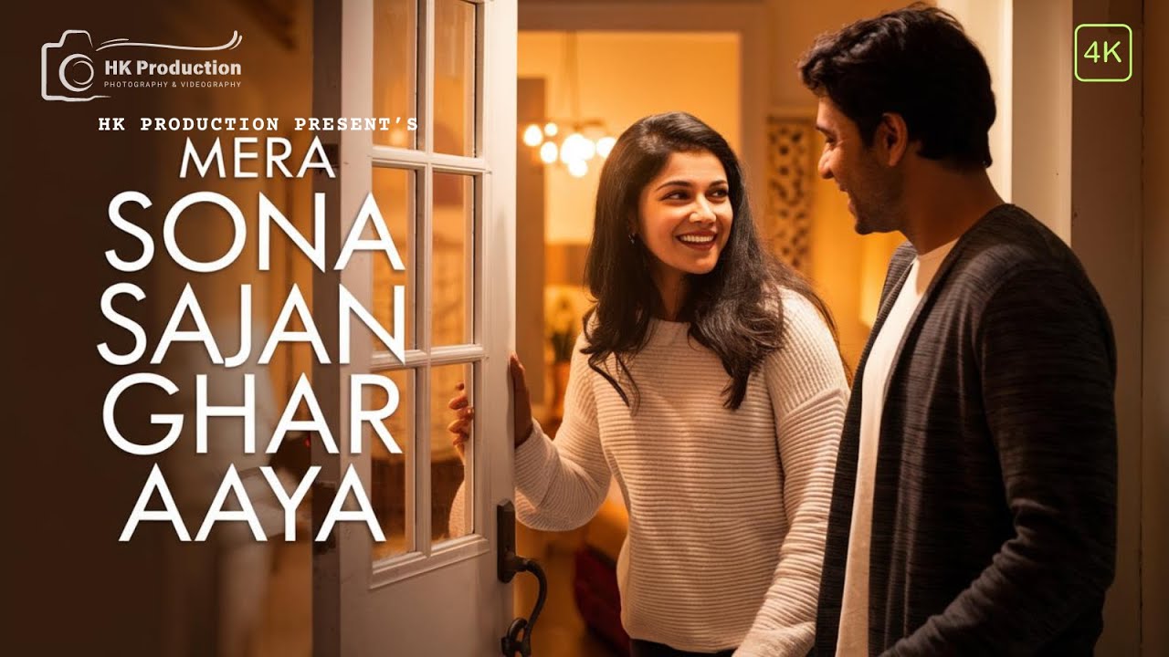 🎬 Mera Sona Sajan Ghar Aaya | Official Music Video | HK Production ...