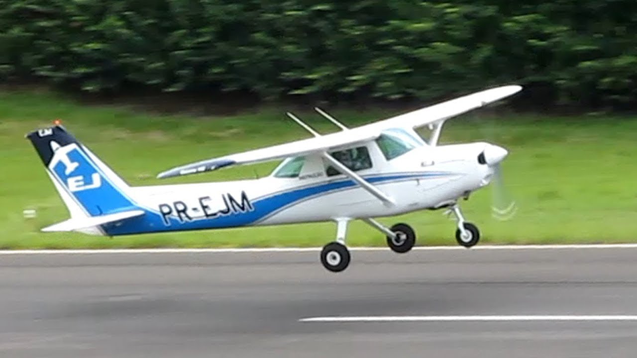 Cessna 172 Takeoff and Landing - YouTube