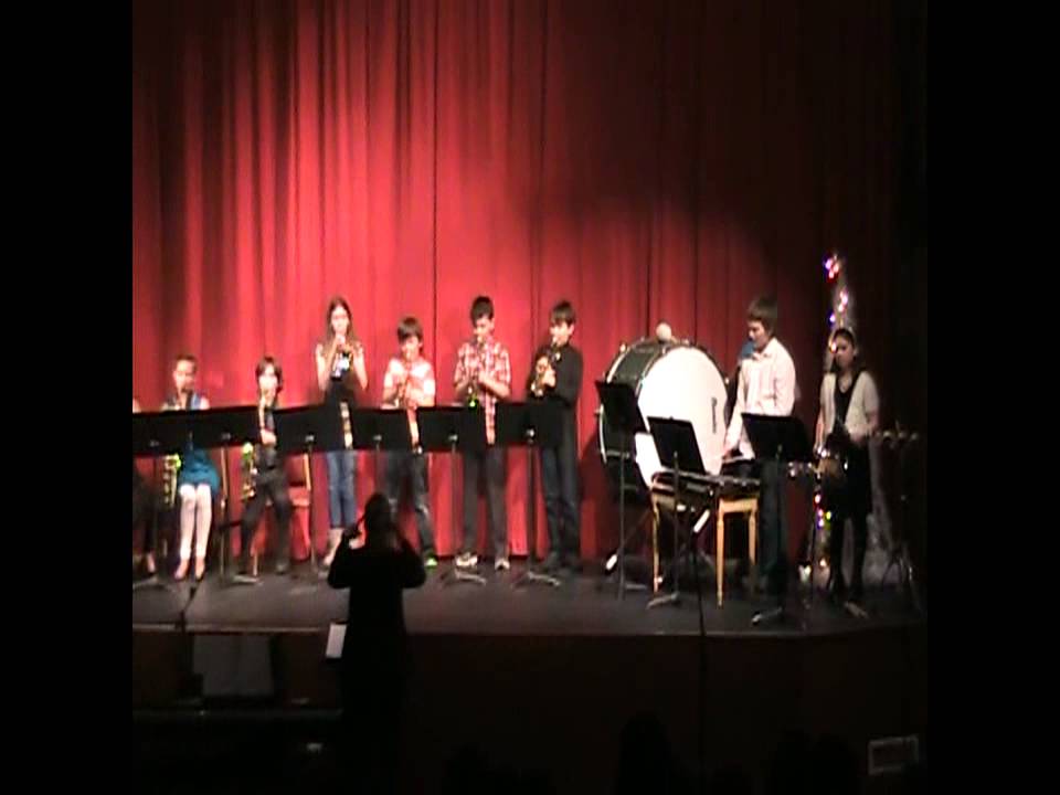 Haines 5th Grade Band (Disney Holiday Concert 2014) - YouTube