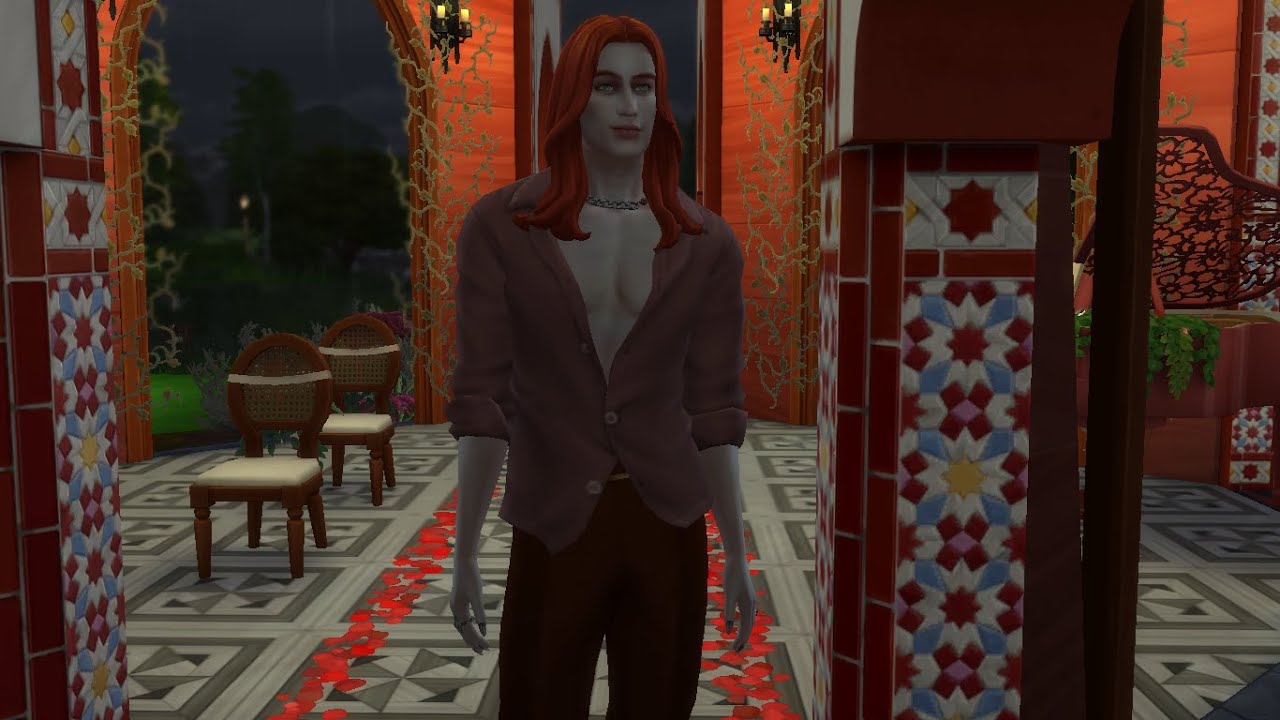 The Sims 4 Adam Vampire, Vampire Mansion by TatyanaName - YouTube