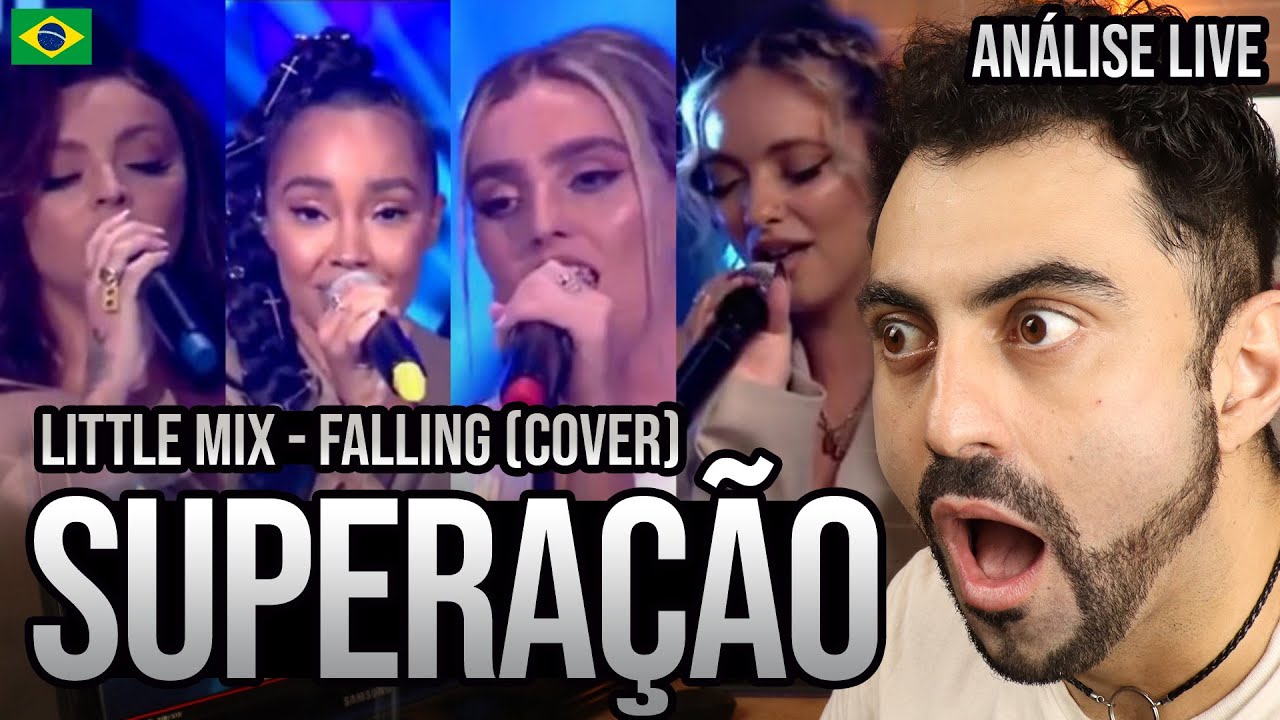 REACT de Little Mix - Falling (Harry Styles cover) in the Live Lounge ...