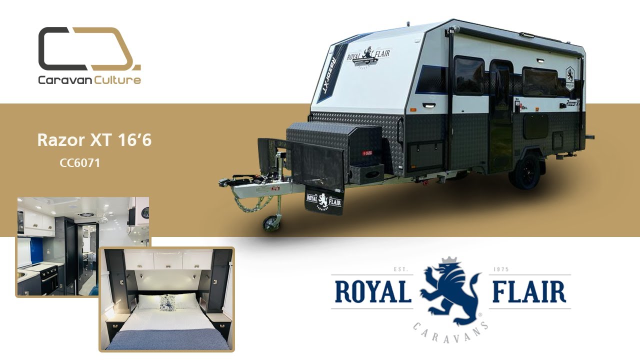 2021 Royal Flair Razor XT 16'6 Caravan (CC6071) - YouTube