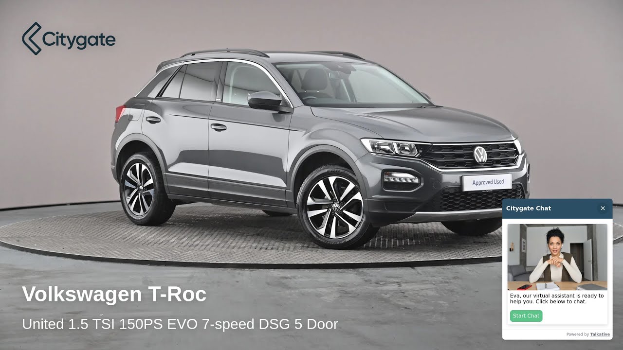 Volkswagen T-Roc - United 1.5 TSI 150PS EVO 7-speed DSG 5 Door ...