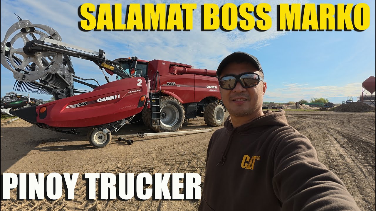 SALAMAT BOSS MARKO PINOY TRUCKER - YouTube