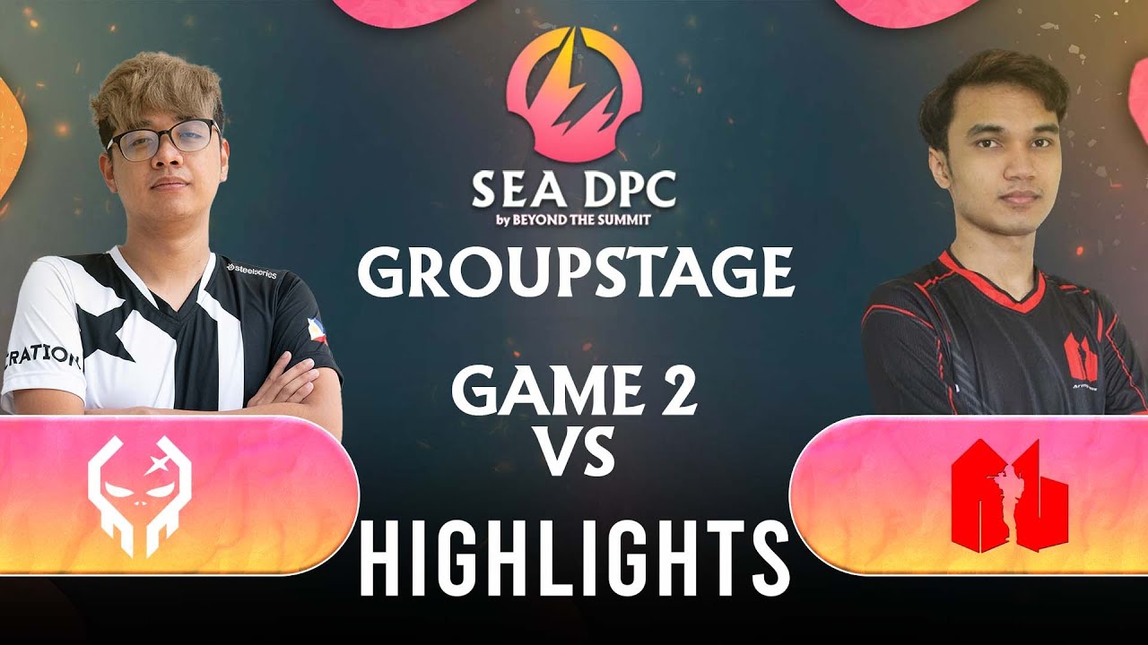 Game 2: Execration vs Army Geniuses (Palos vs db- | BO3) DPC SEA 2022 ...