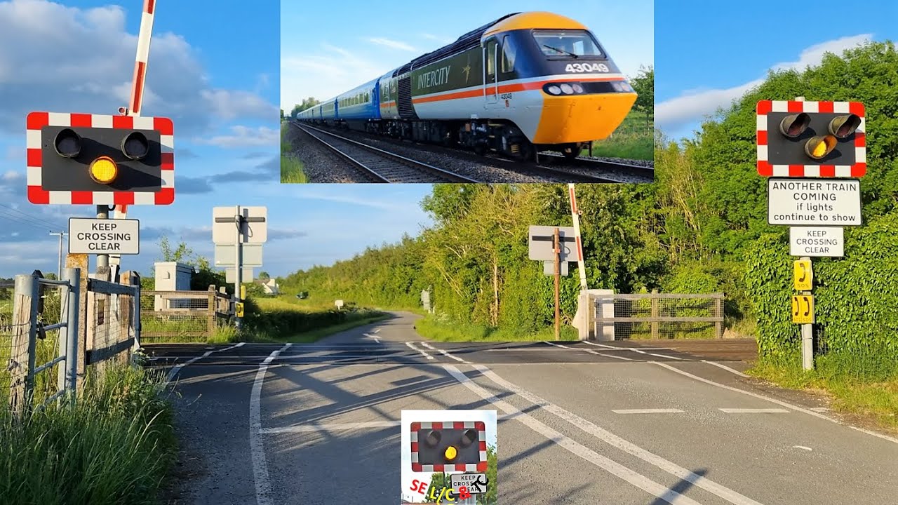 Pirton Level Crossing, Worcestershire (Ft. The "Torbay Riviera Pullman ...