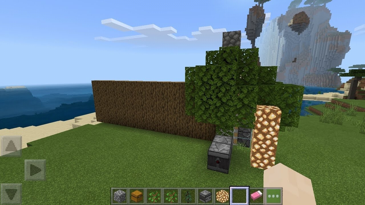 How to do Infinite Tree Farming in Minecraft 😱#Explore#Minecraft# ...