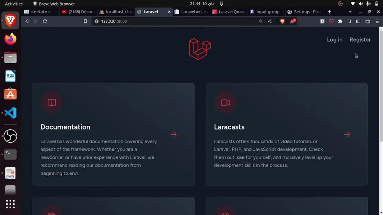 Laravel V106 : Authentification /Breez/Comprendre le code - YouTube