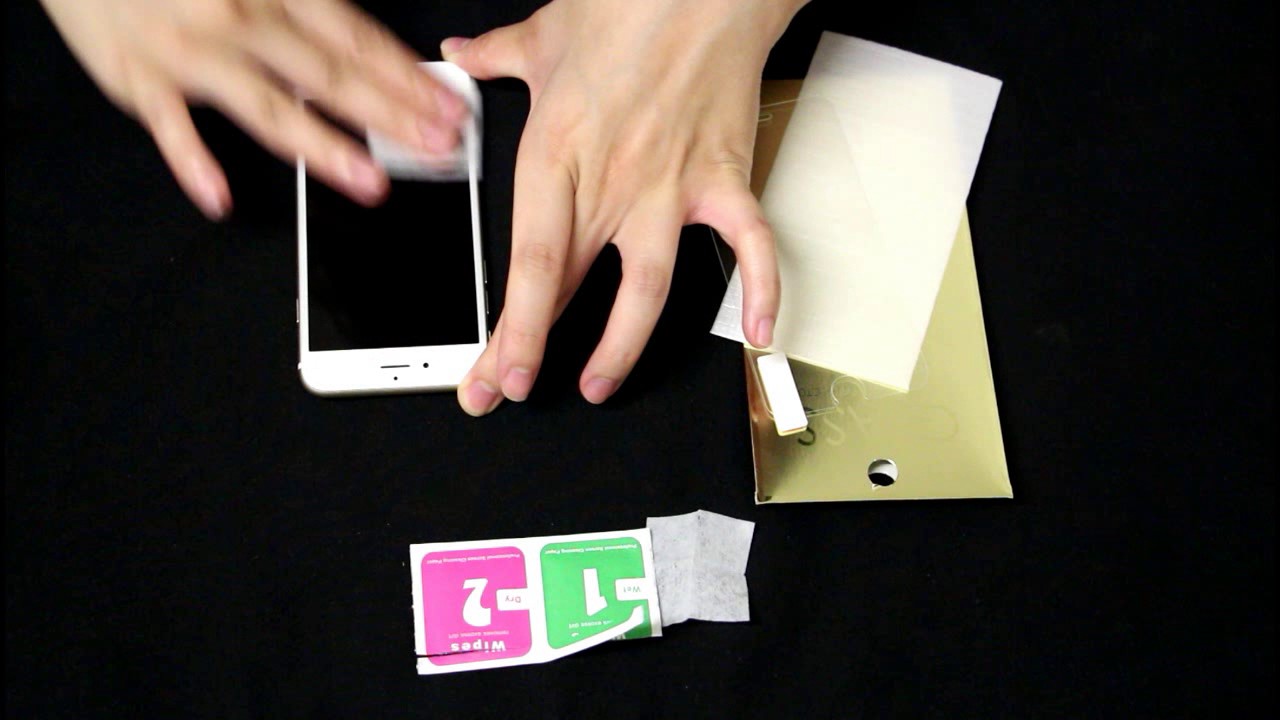 Unipha Tempered Glass Screen Protector Easy installation - YouTube