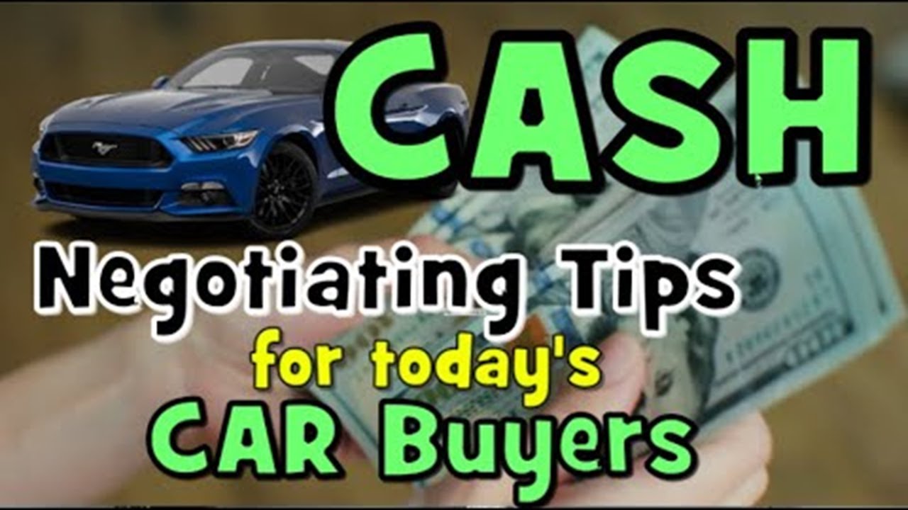 8 CASH Car Buying Tips (BUY Cars the easy way!) The Homework Guy - YouTube