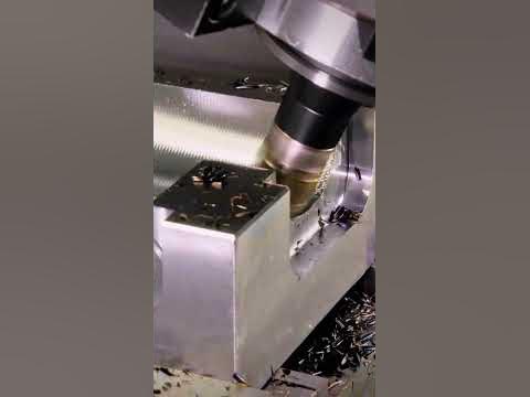 CNC Machining with a Huge Ball Nose Insert Cutter - YouTube