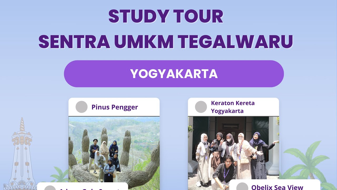 Study Tour Sentra UMKM Tegalwaru di Yogyakarta| Dokumentasi |Obelix Sea ...