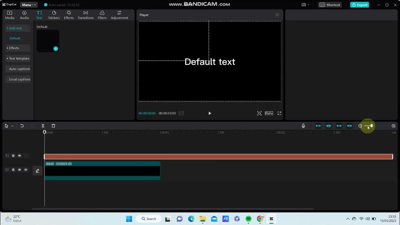 Glow Text Effect Tutorial On CapCut PC NEW UPDATE MARCH 2023 | How You ...