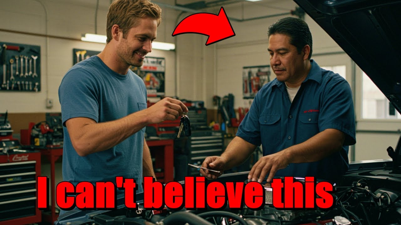 The Day Paul Walker Made a Mechanic Cry - YouTube