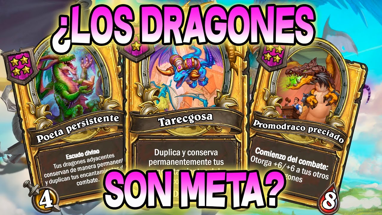 Dragones Meta? Hearthstone campos de batalla battlegrounds en español ...
