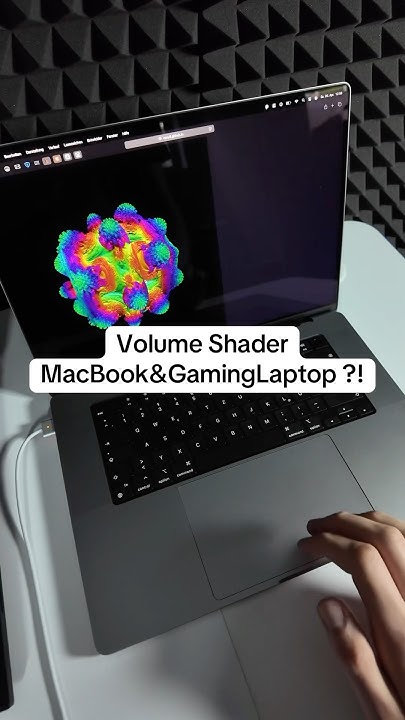 Volume Shader test auf einem GamingLaptop und auf dem MacBook Pro?! # ...