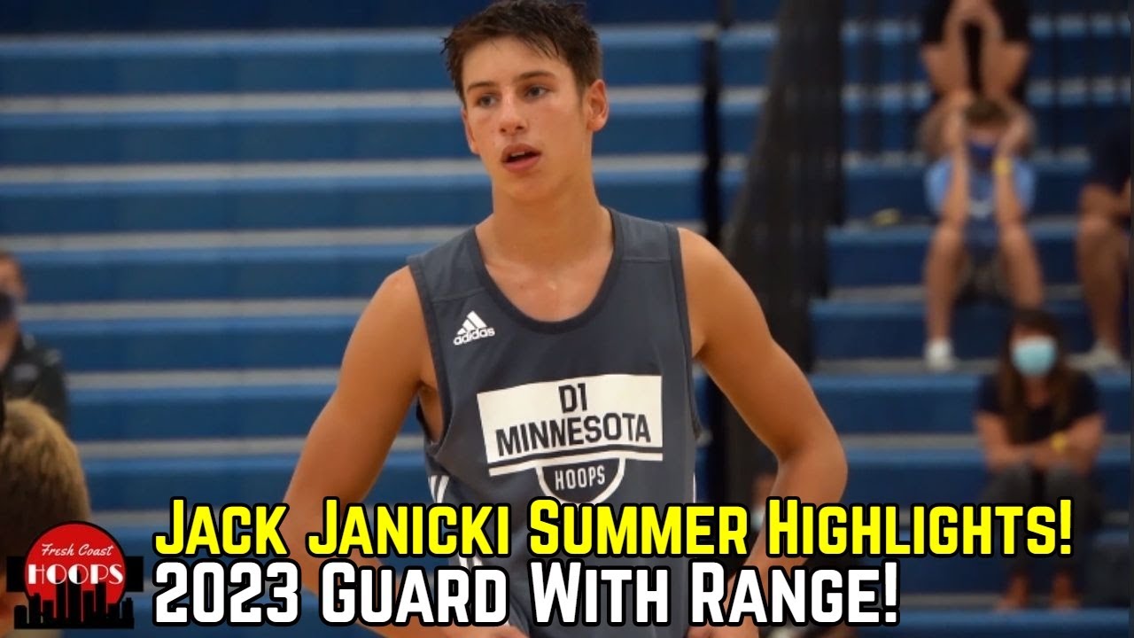 Jack Janicki Summer Highlights With D1 Minnesota! Sharpshooting 2023 ...