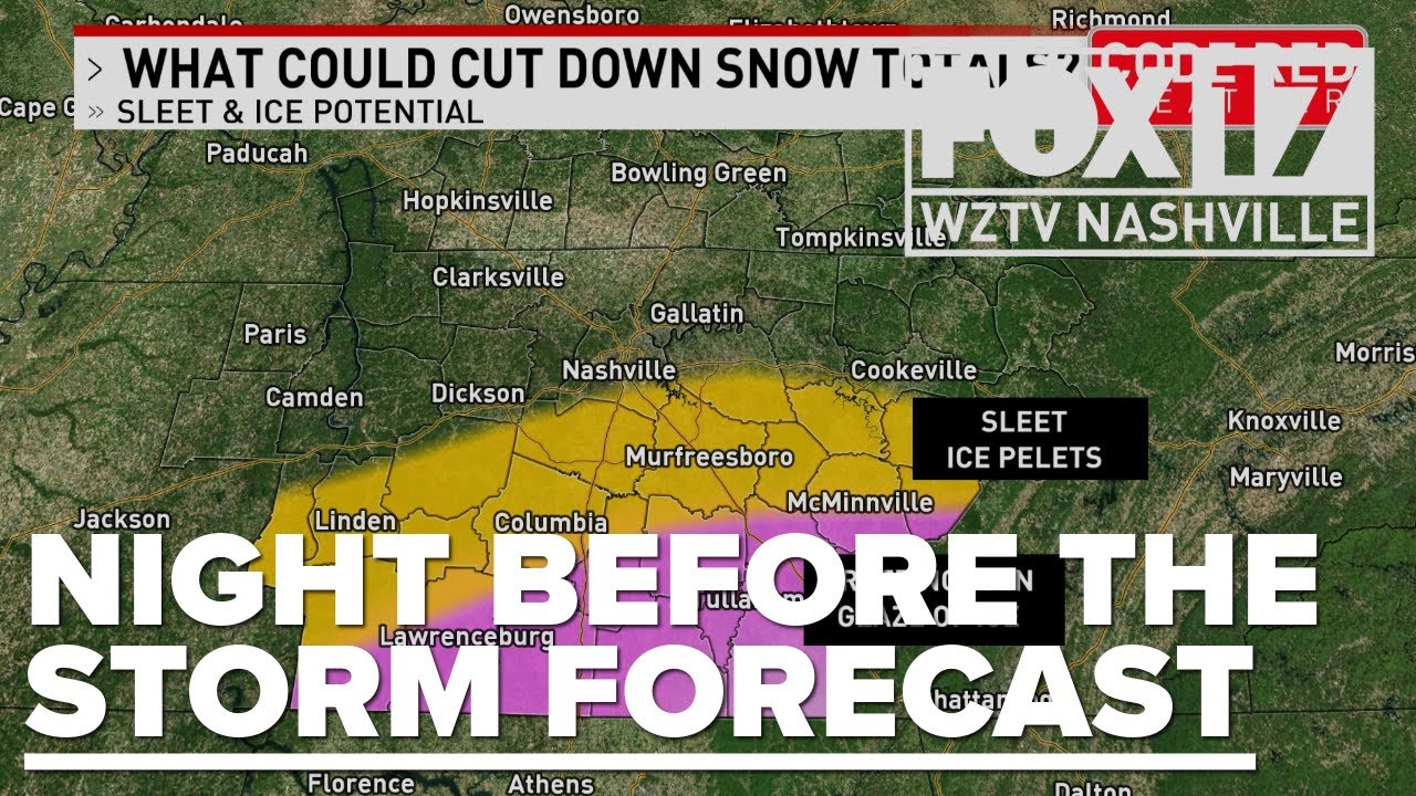 Your night-before-the-storm Code Red Weather forecast - YouTube