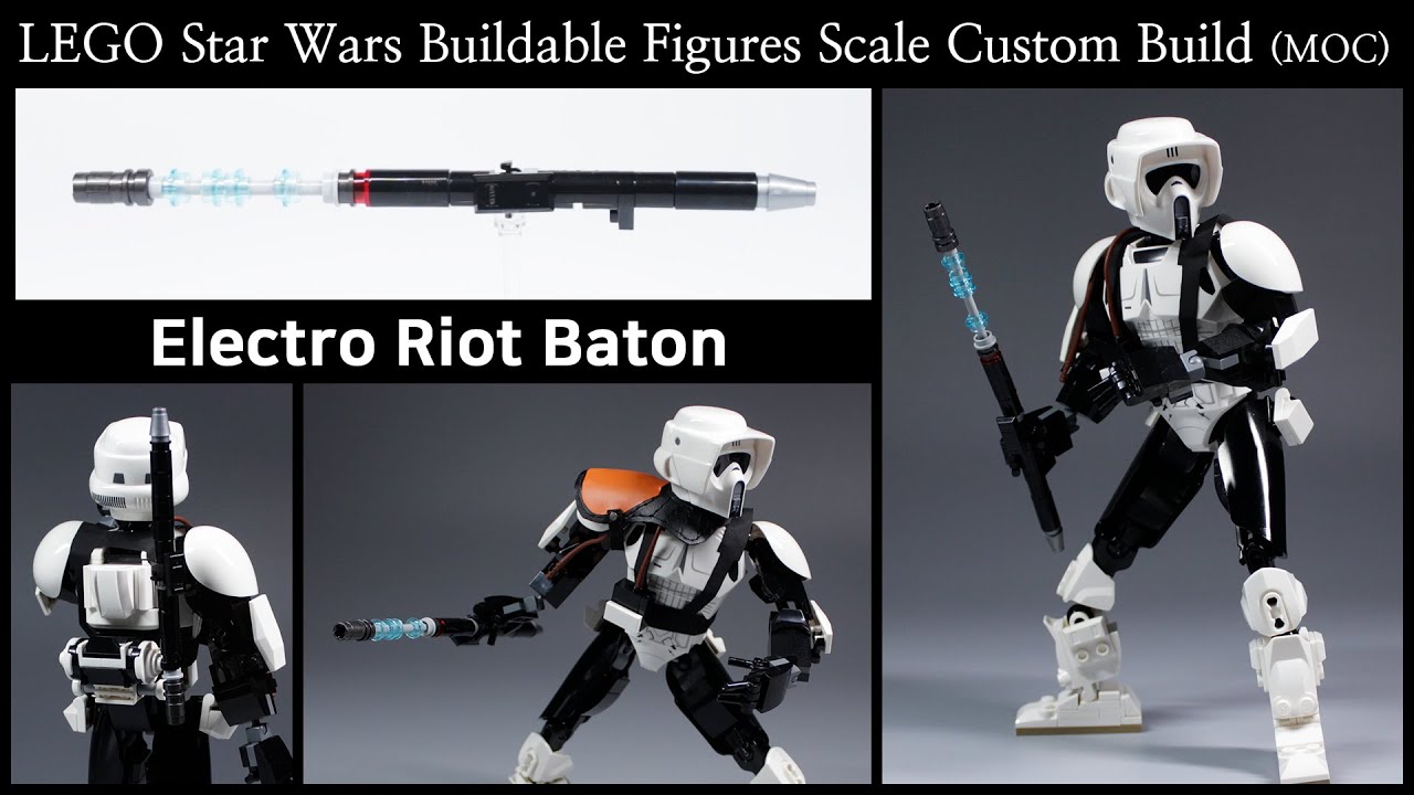 [Lego MOC] Electro Riot Baton [v1.1] (Fallen Order Scout Trooper ...