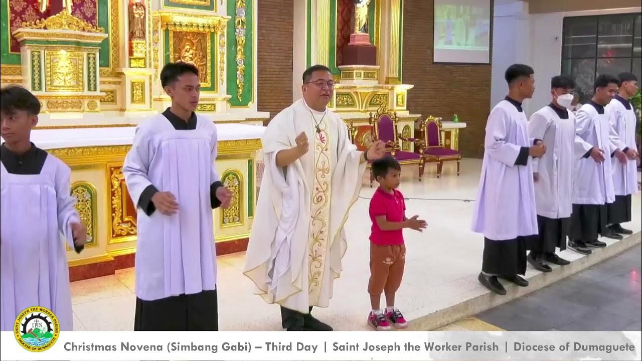 Christmas Novena (Simbang Gabi) – Third Day | December 17, 2024 | 6:00 PM Mass - YouTube