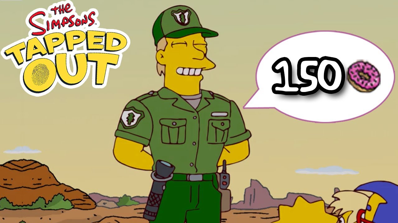 The Simpsons: Tapped Out - Desert Park Ranger - Premium Character ...