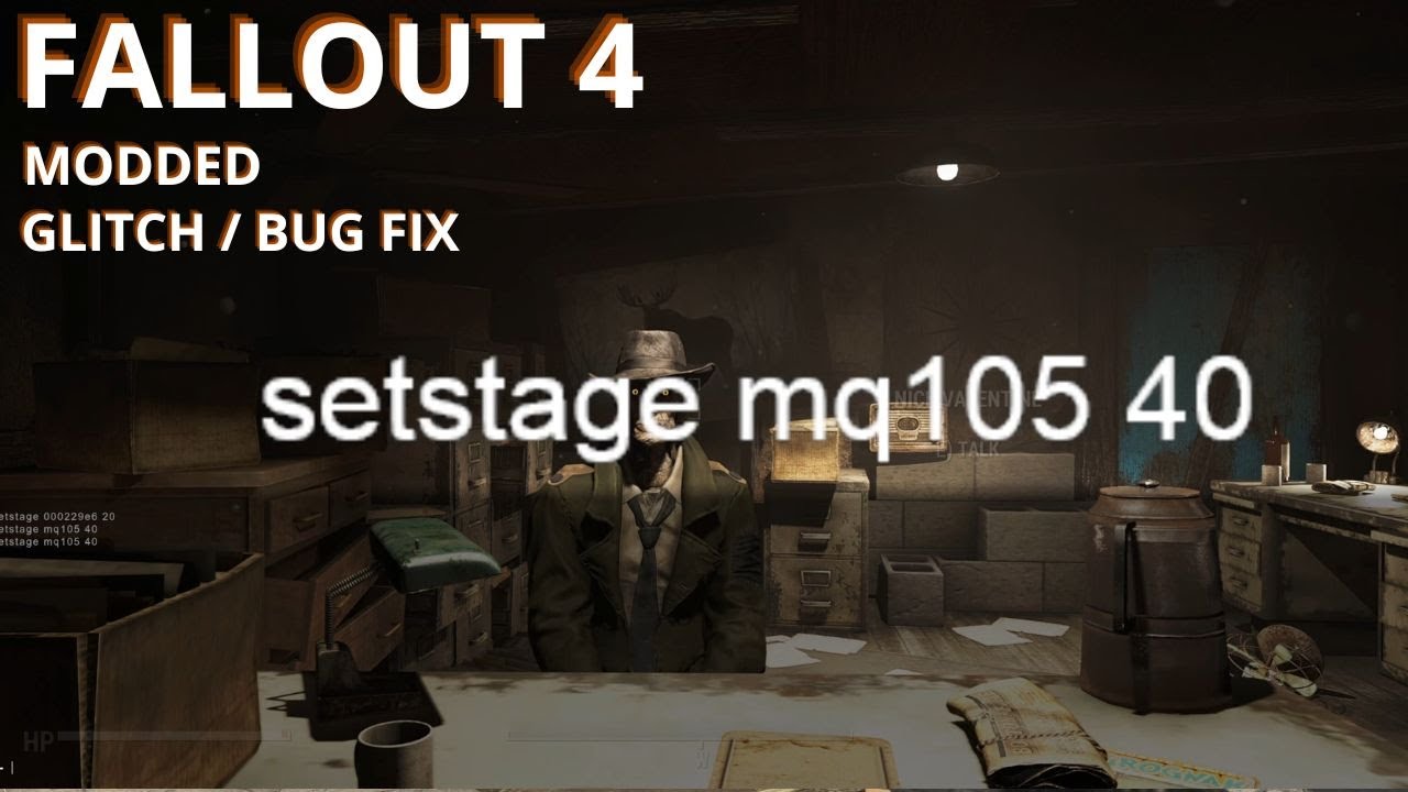 FALLOUT 4 Nick Valentines Quest - ''Getting a Clue'' Glitch Fix - YouTube