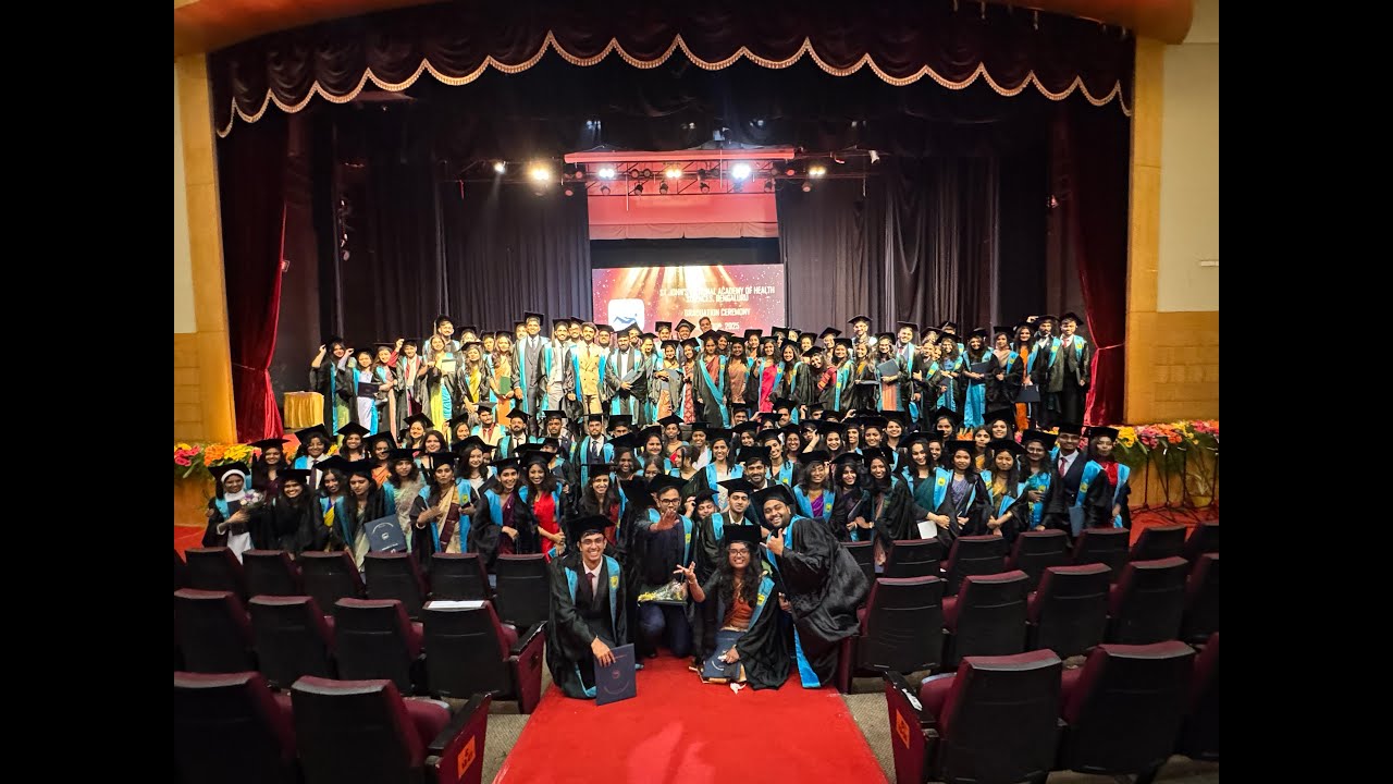 GRADUATION DAY 2025 | DANCE BY GRADUATING BATCH | ST. JOHNS MEDICAL ...