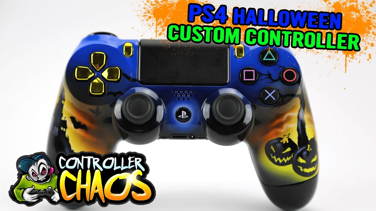 PS4 Halloween 2014 - Custom Controllers - Controller Chaos - YouTube