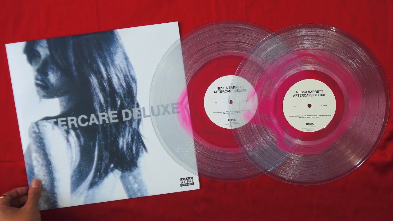 Nessa Barrett - Aftercare Deluxe Pink in clear vinyl EP.522 - YouTube