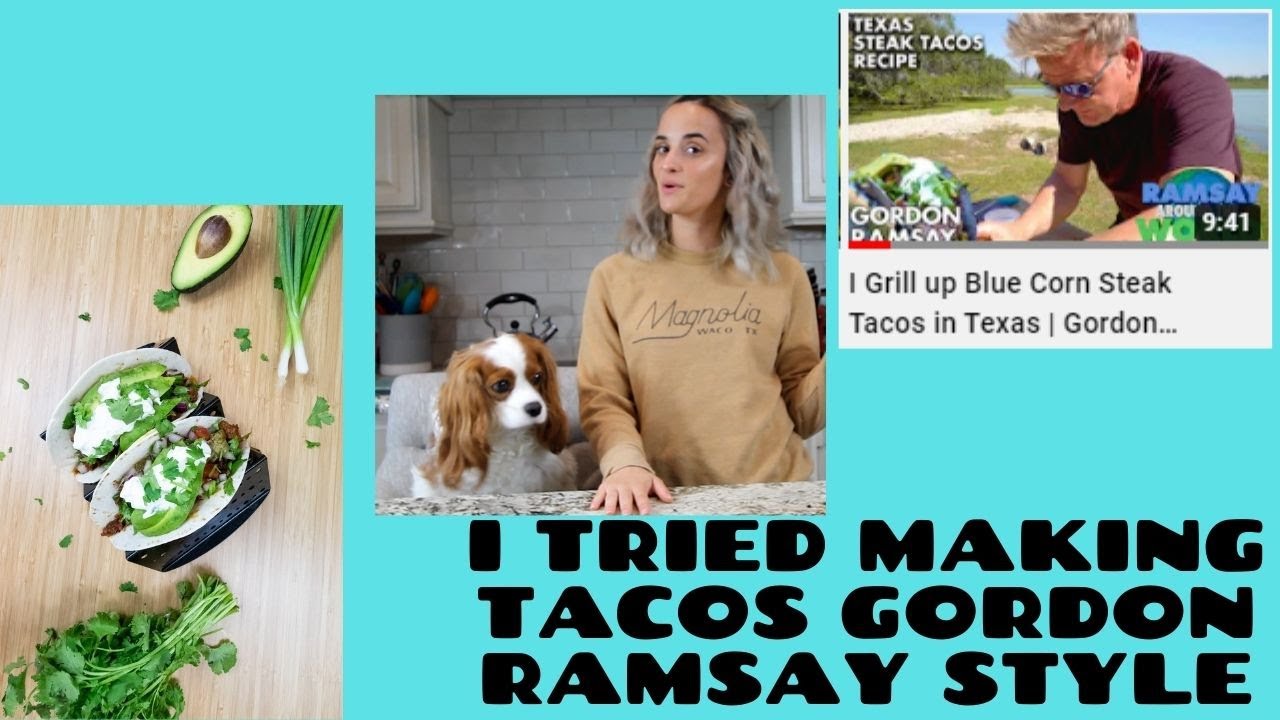 I tried making tacos Gordon Ramsay style | Featuring my King Charles ...