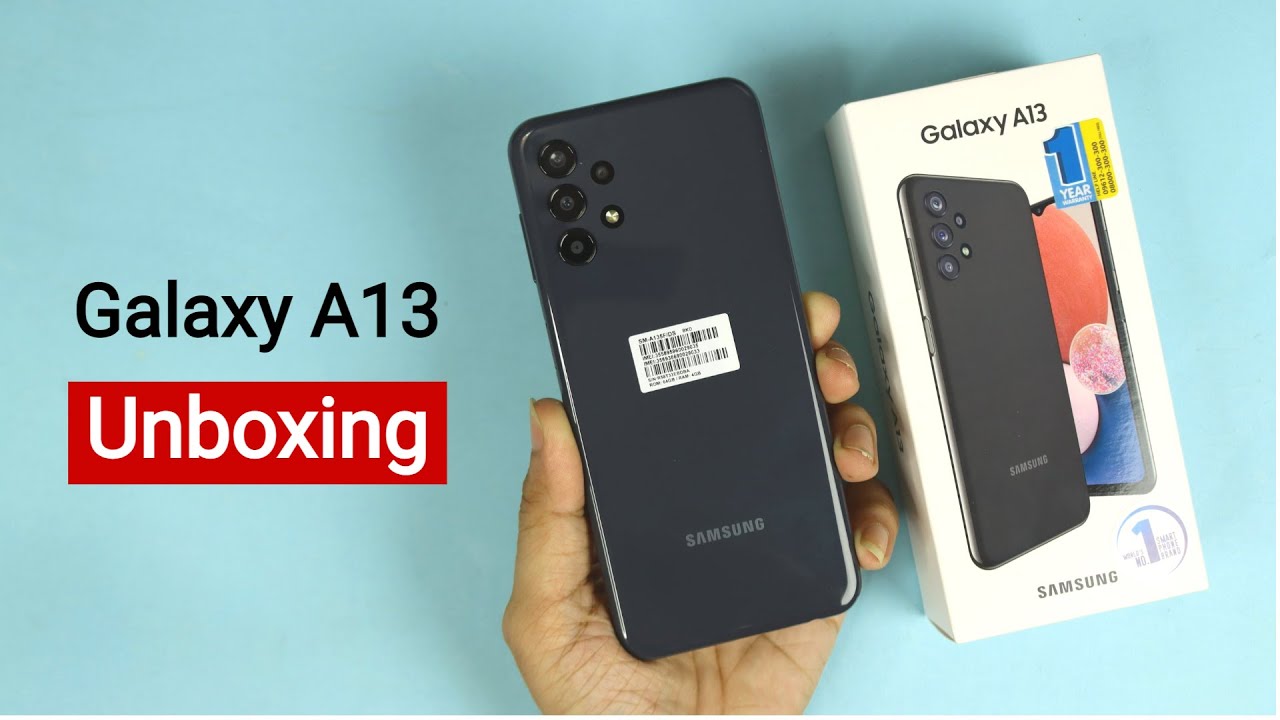 Samsung Galaxy A13 Unboxing & Camera Test - YouTube