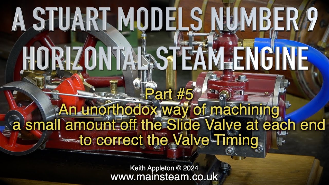 A STUART NUMBER 9 STEAM ENGINE - PART #5 - YouTube