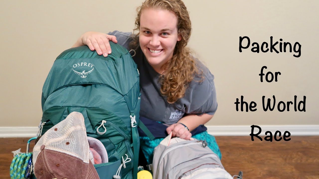 Packing for the World Race! - YouTube