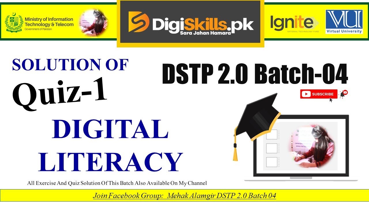 digital literacy quiz 1 batch 04 | dstp 2.0 batch 04 digital literacy ...