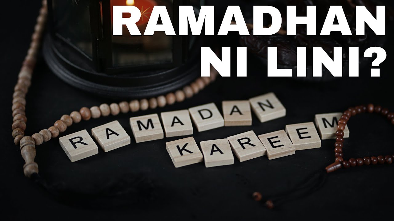 RAMADHANI INAANZA LINI? - USTADH SHABAN OMARY - YouTube