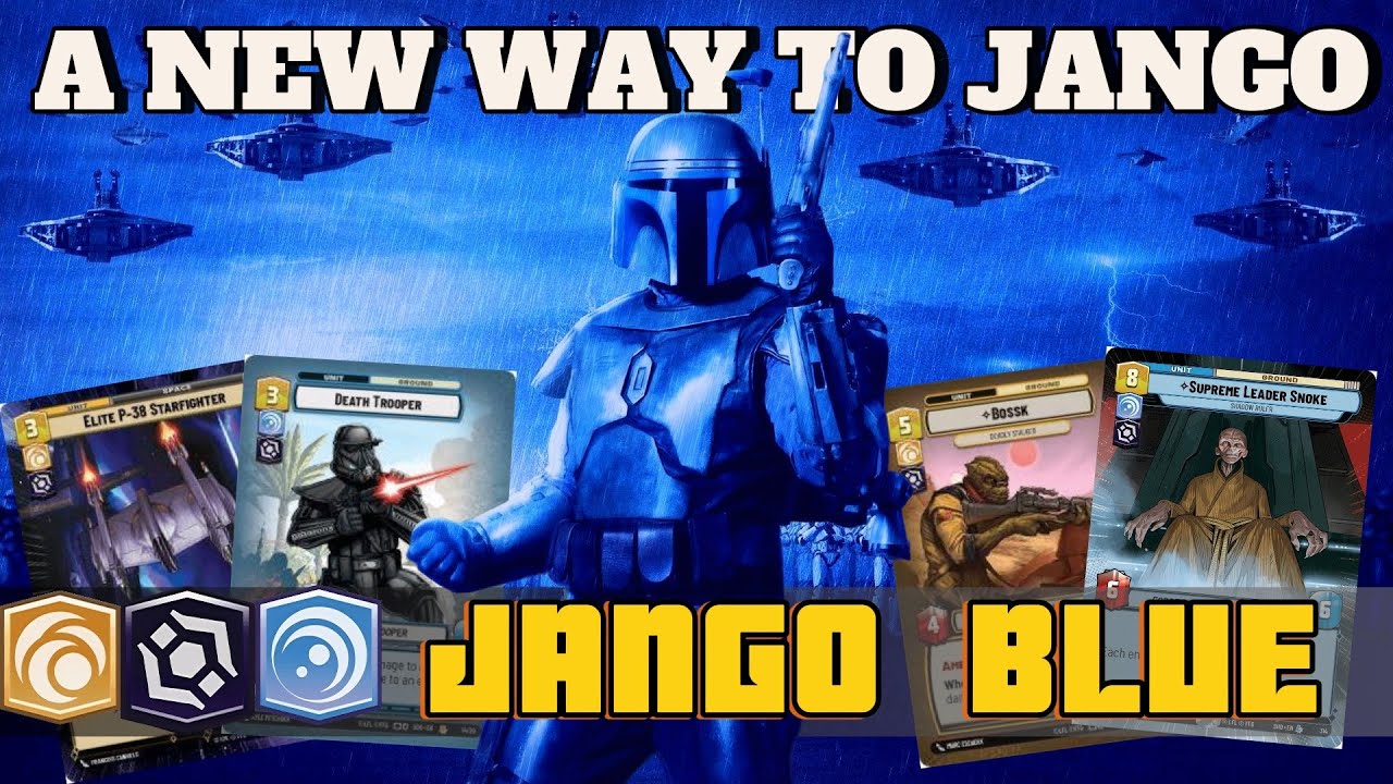 JANGO BLUE FINISHES 2nd Place at 55 PLAYER PQ !! | Star Wars Unlimited ...