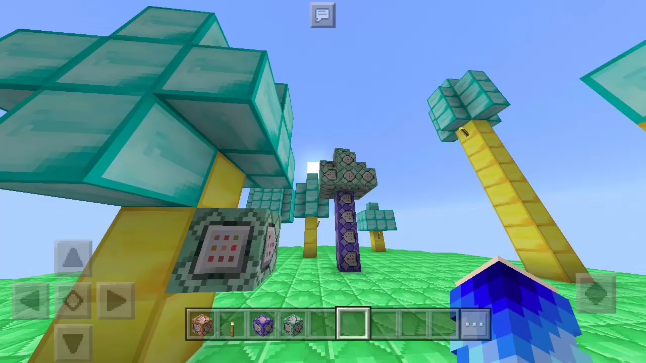 COMMAND BLOCK DIMENSION IN MCPE!? HOW TO MAKE CUSTOM DIMENSIONS WITH ...