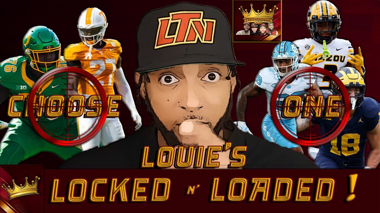 Commanders Kings Presents: Louie's Locked N' Loaded | Commanders On the Clock At 29: CHOOSE ONE ...