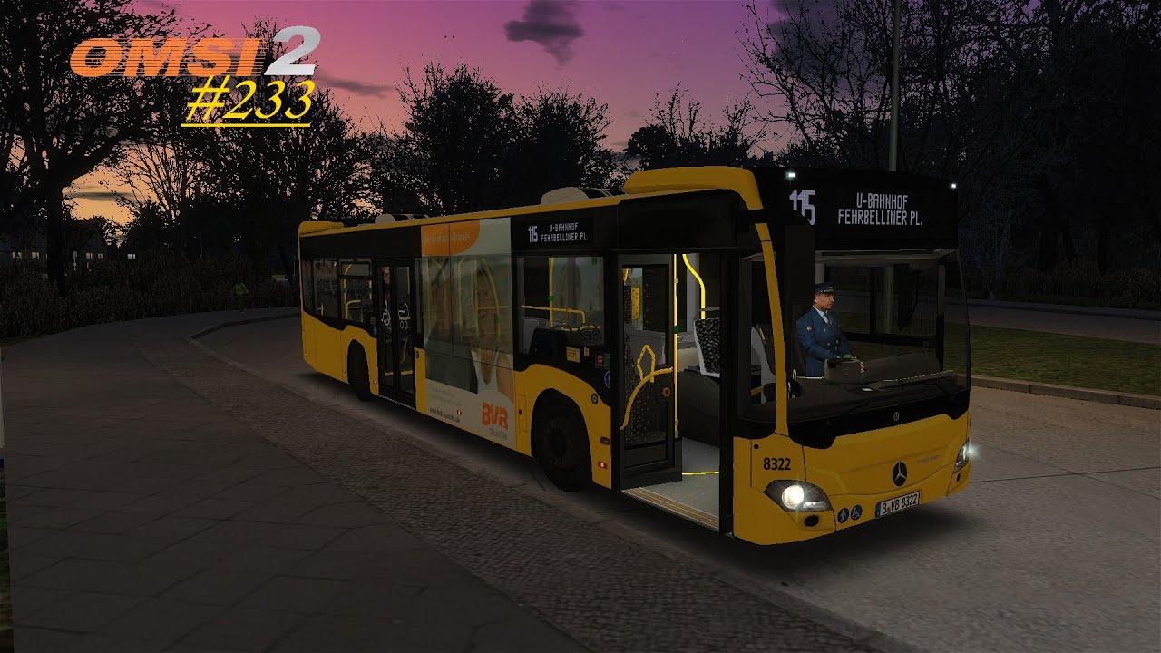 Lets Play Omsi 2 #233 Berlin BRT Auf der Linie 115 [HD][GER] - YouTube